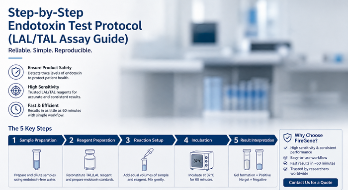Step-by-Step Endotoxin Test Protocol (LAL/TAL Assay Guide)